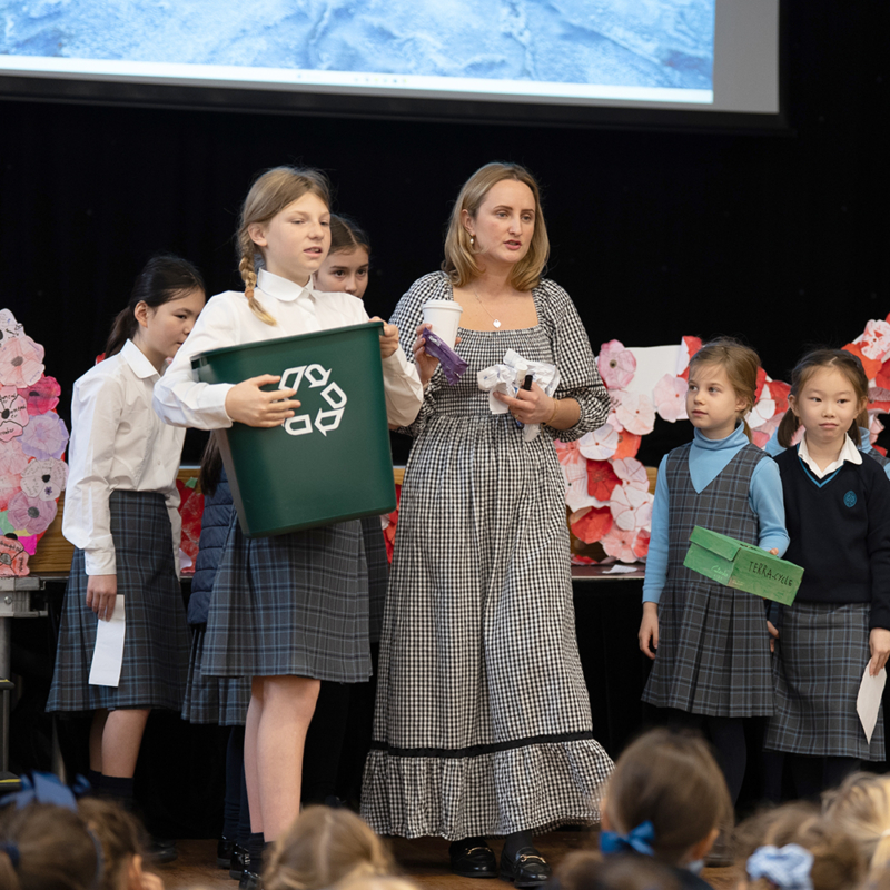 Eco Champions Assembly - Francis Holland Prep School
