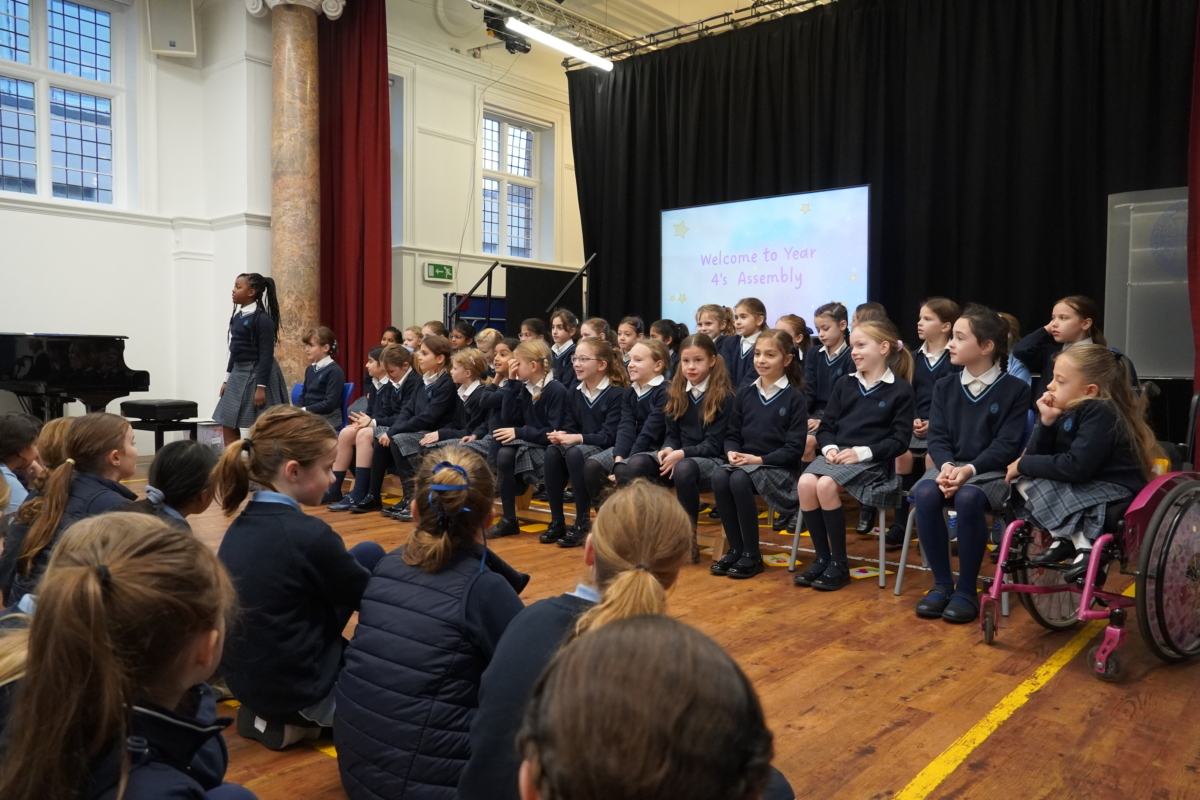 Year 4 Class Assembly - Francis Holland Prep School
